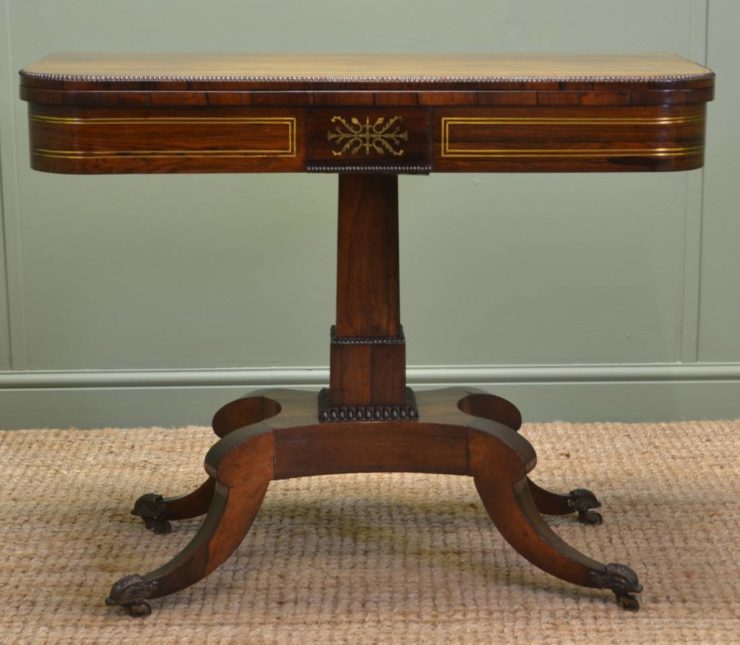 Antique Bridge Tables - Antiques World