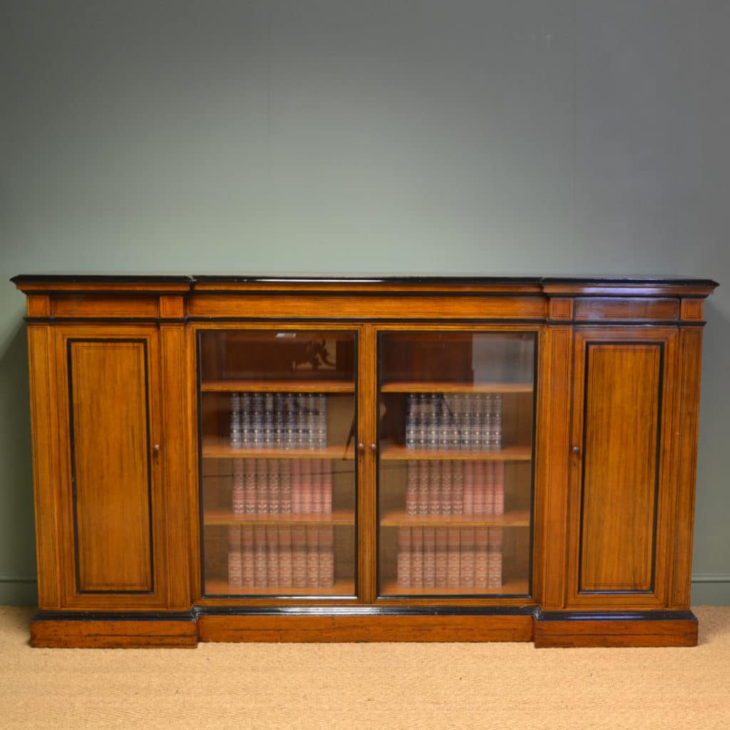 Antique Library Bookcases of Grand Proportions. - Antiques World