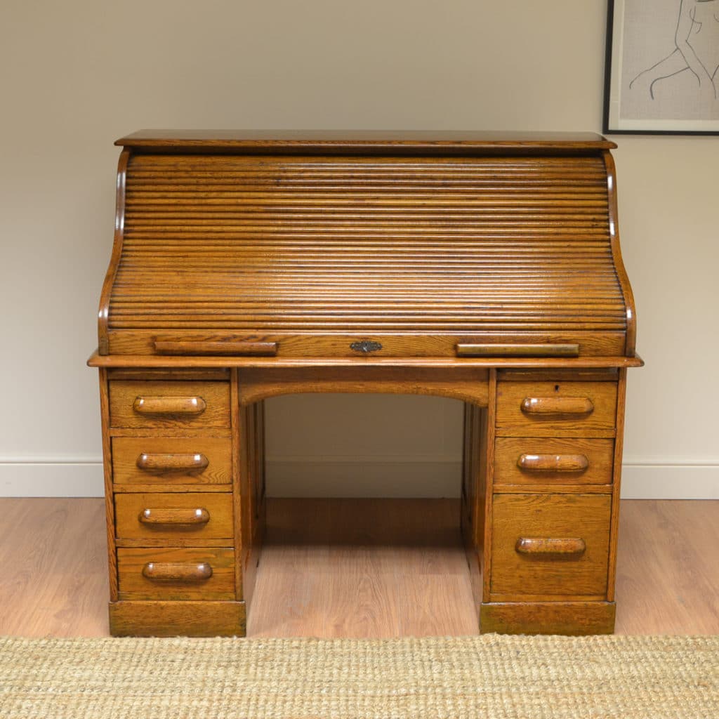 Antique Roll Top Desk - Antiques World