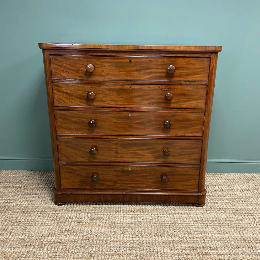 Rare Yew Antique Commode Chest - Antiques World