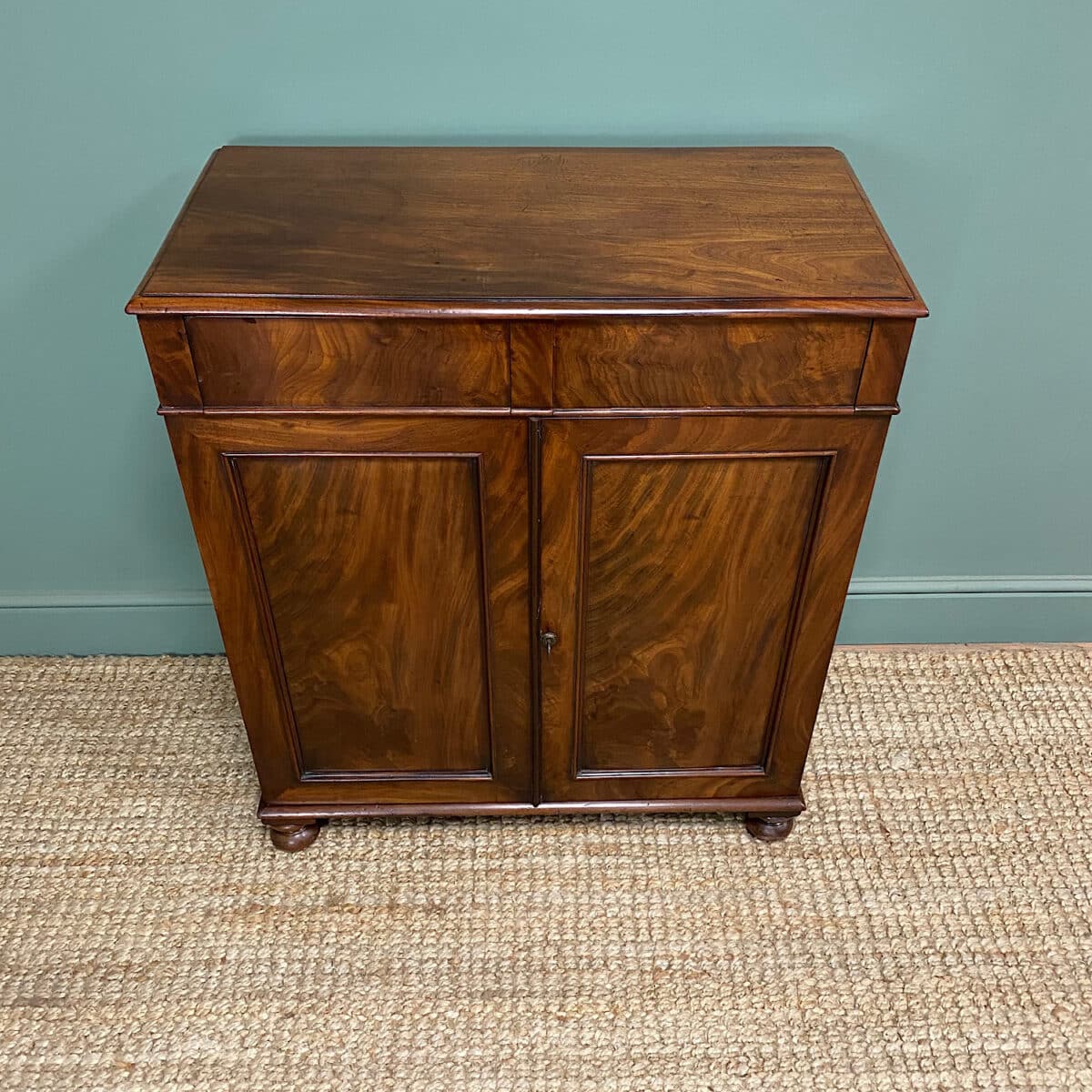 Spectacular Regency Mahogany Antique Collectors Cabinet - Antiques World