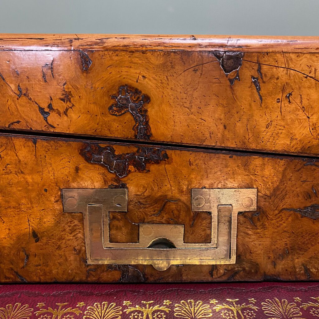 Rare 19th Century Pollard Oak Antique Writing Slope - Antiques World