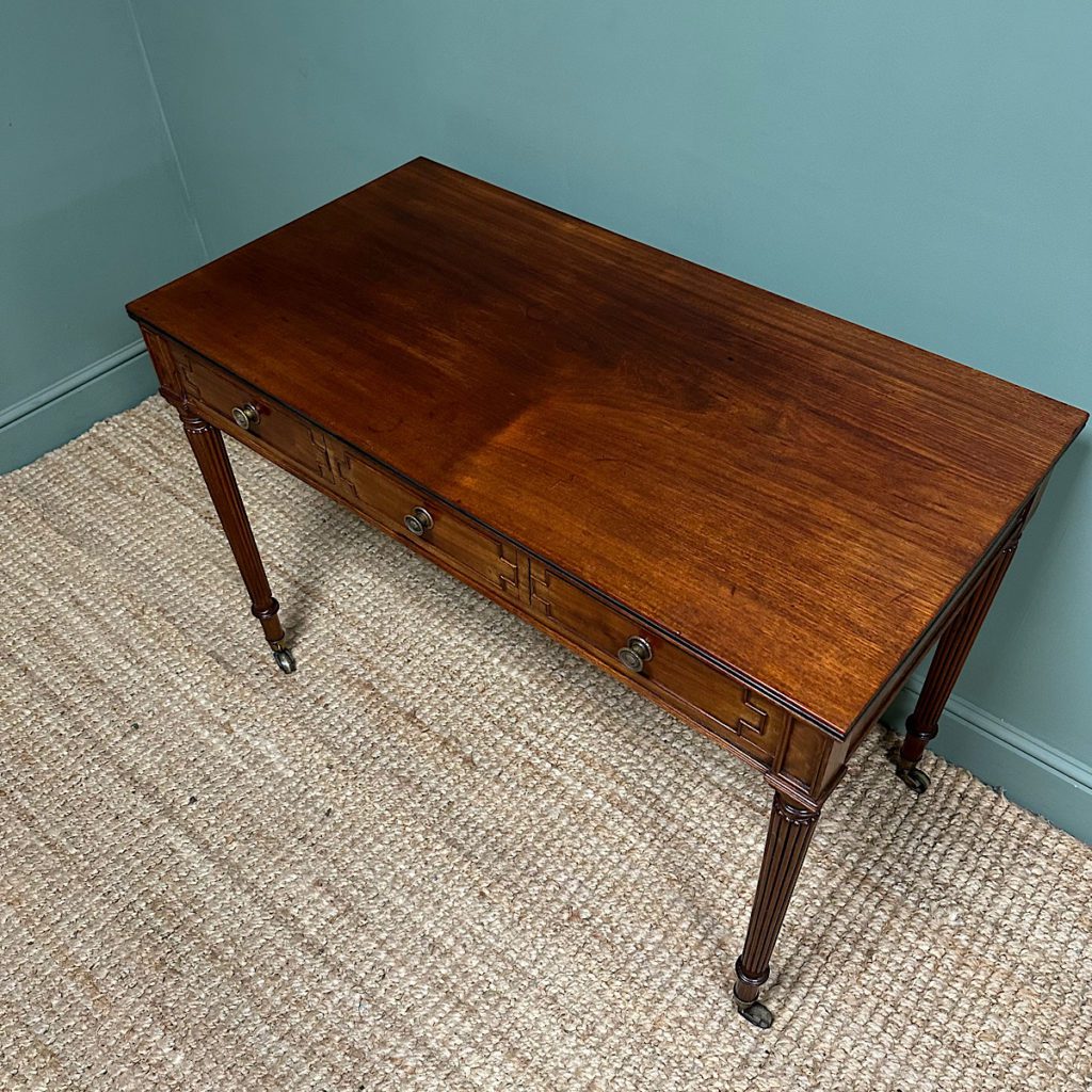 Quality Gillows Design Large Antique Writing Table - Antiques World