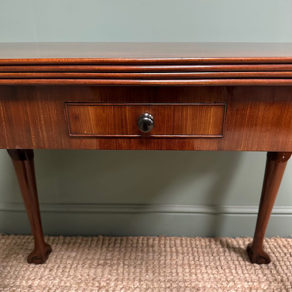 Superb Quality Antique Georgian Games Table / Tea Table - Antiques World