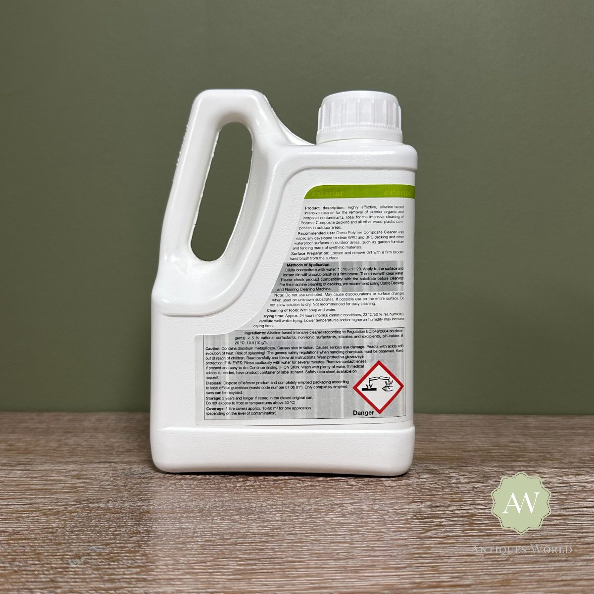 Osmo Polymer Composite Cleaner - Cleans Plastic Decking