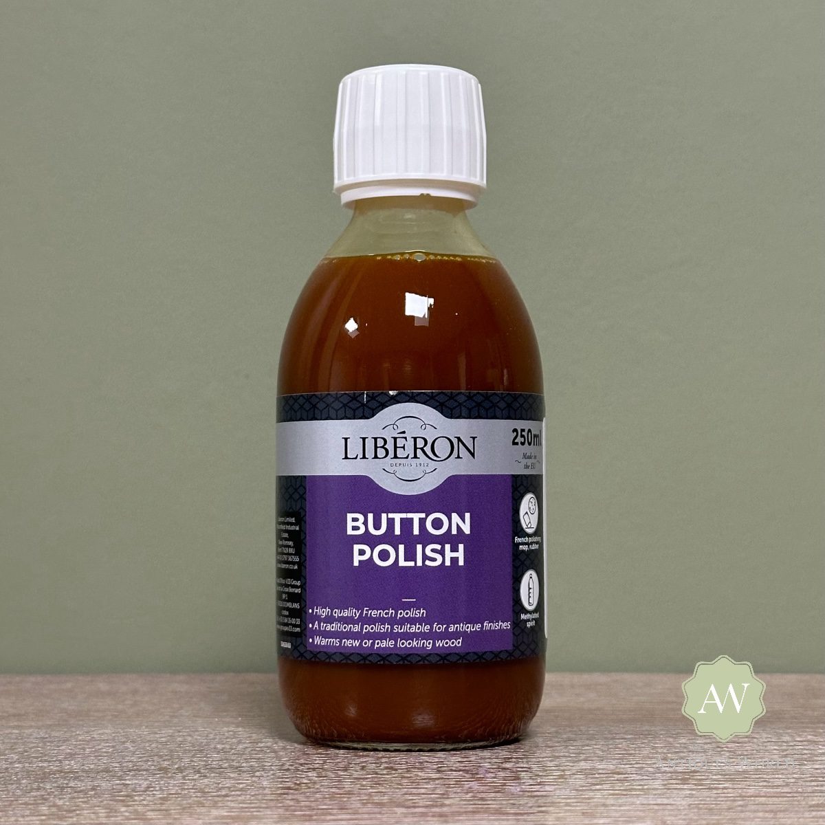Liberon Button Polish - 250ml - Antiques World