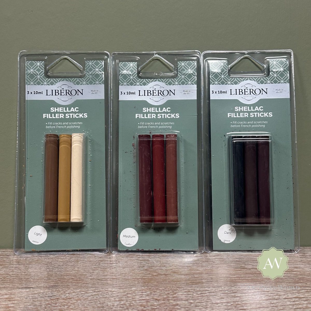 Liberon Shellac Filler Sticks - Antiques World