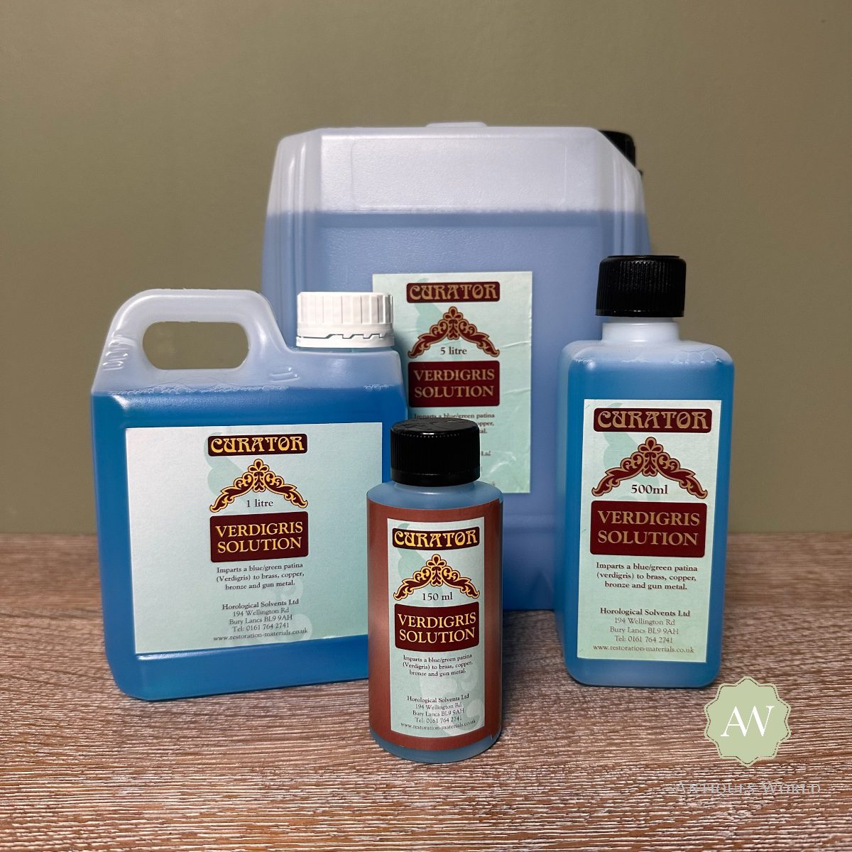 Curator Verdigris Solution - Antiques World